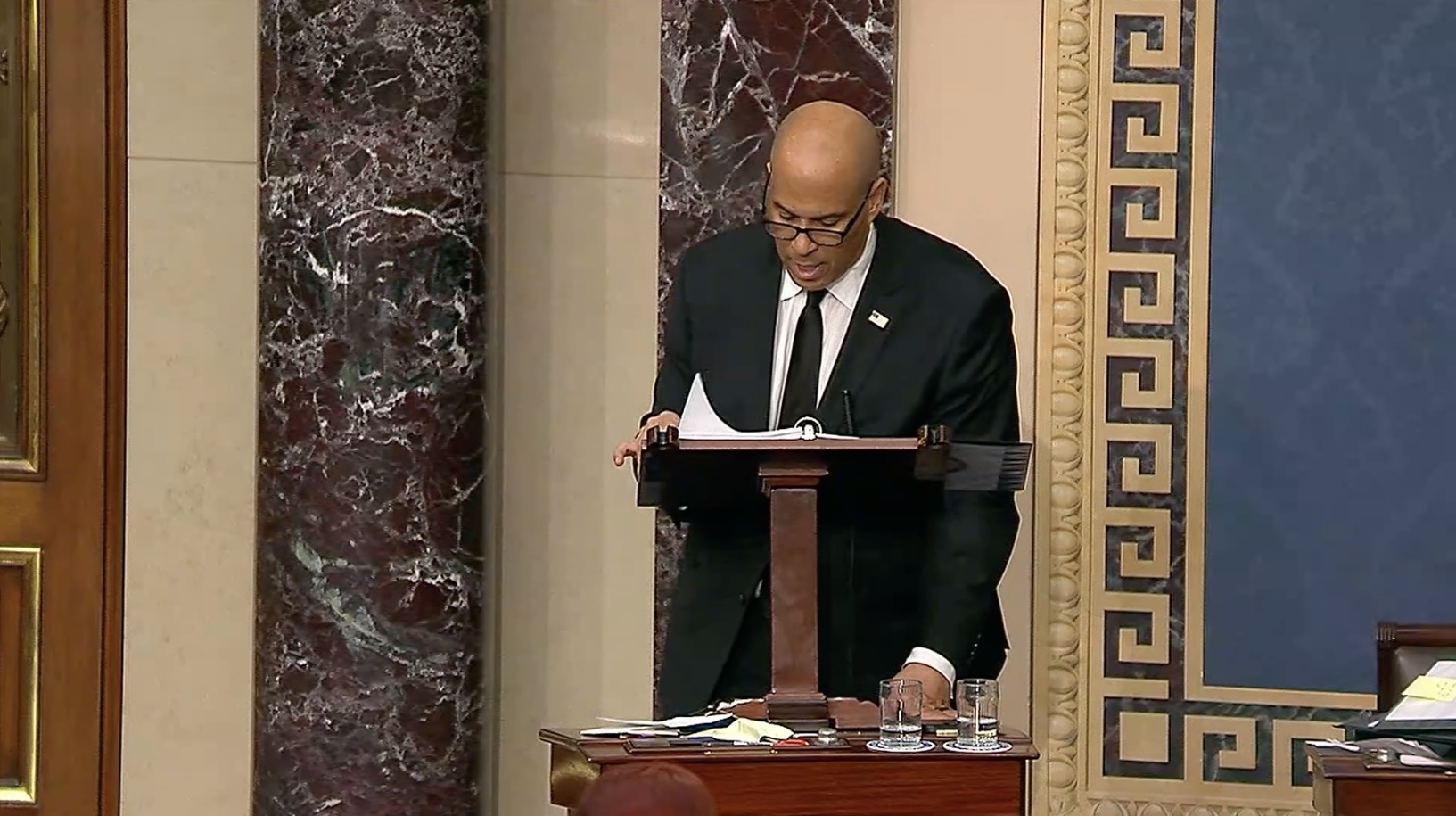 Don't call it a filibuster! Sen. Cory Booker's Trump policy comeback is ...